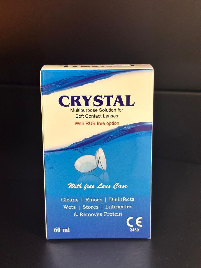 CRYSTAL LENS SOLUTION 60ML | Abdelrahman Pharmacy