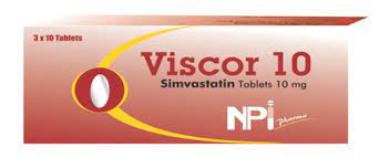 Viscor 10mg Tab; Pack/30 | Abdelrahman Pharmacy