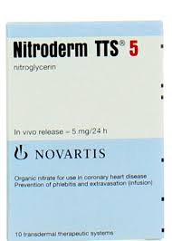 NITRODERM PATCHES 5MG, 10'S | Abdelrahman Pharmacy